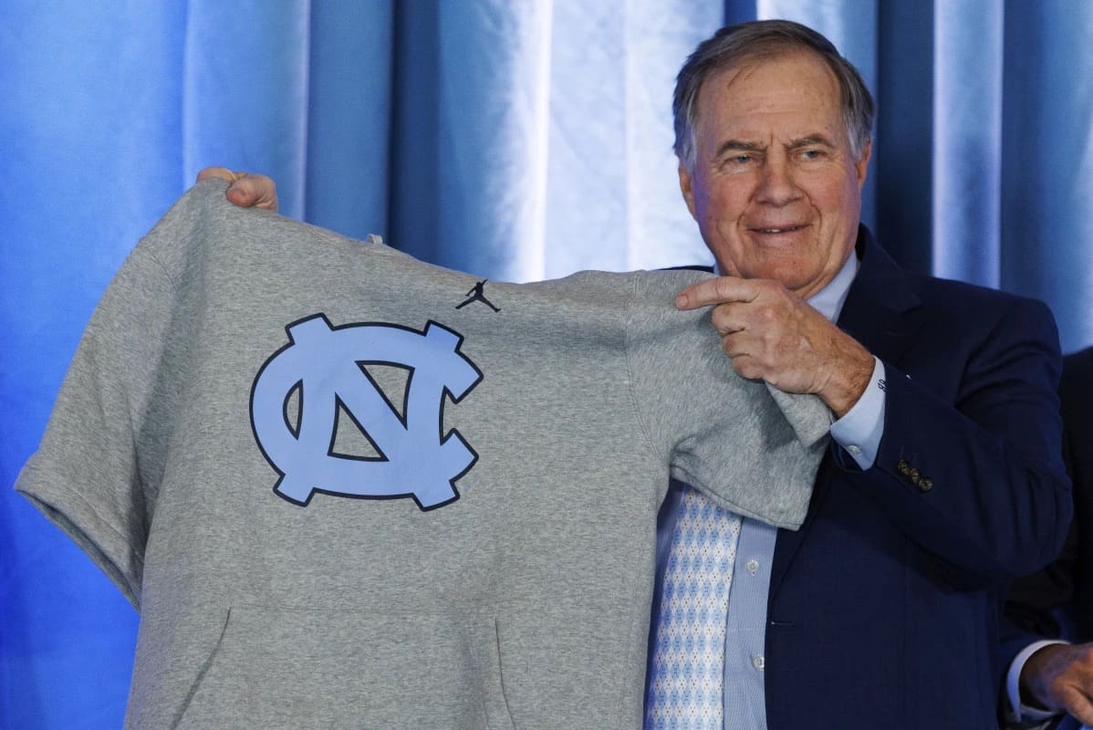 NFL Legendary Coach Bill Belichick Named UNC Tar Heel Head Coach - Bad ...